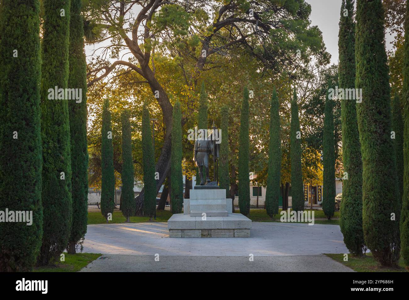 Monumental tomb of Ismail Qemali. Qemali was elected leader of the ...