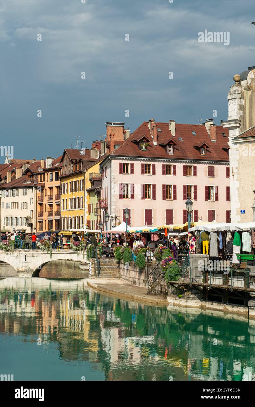 Annecy is an alpine town in southeastern France, where Lake Annecy ...