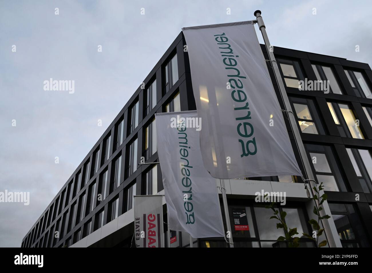 The GERRESHEIMER AG headquarters, general, feature, marginal motif ...