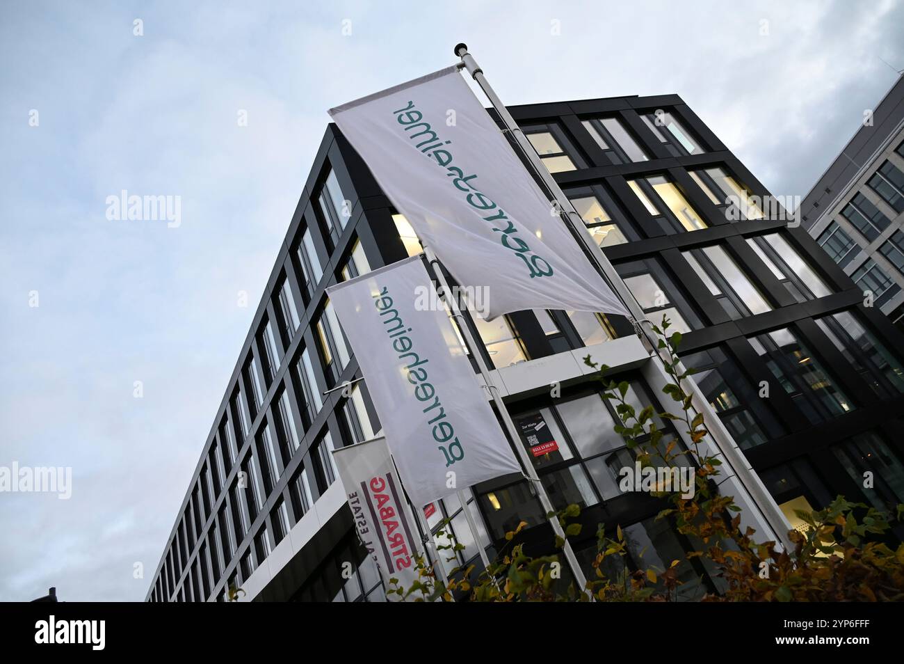 The GERRESHEIMER AG headquarters, general, feature, marginal motif ...