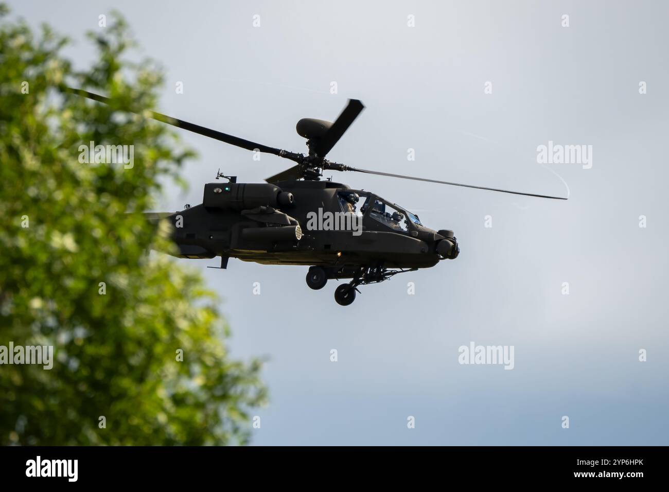 British army Boeing Apache Attack helicopter gunship AH2 AH64E AH-64E ...
