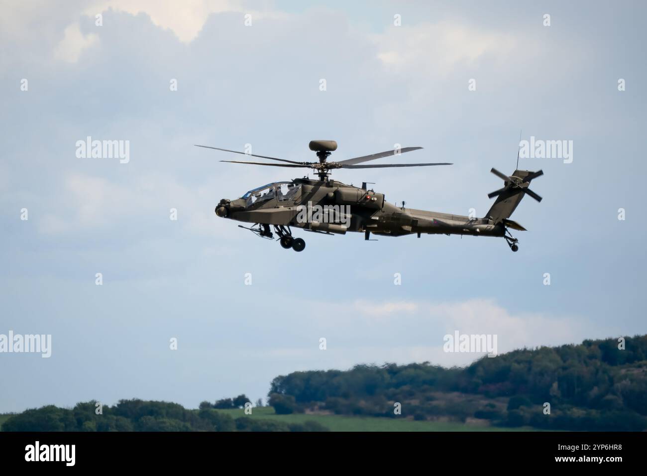 British army Boeing Apache Attack helicopter gunship AH2 AH64E AH-64E ...