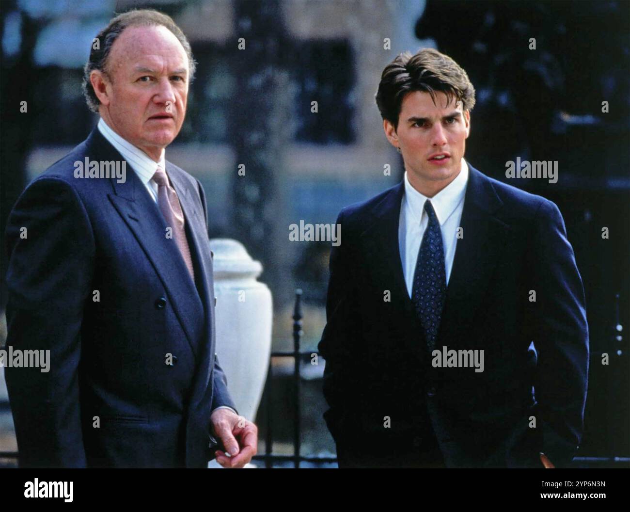 THE FIRM 1993 Paramount Pictures film with Tom Cruise at right as law ...