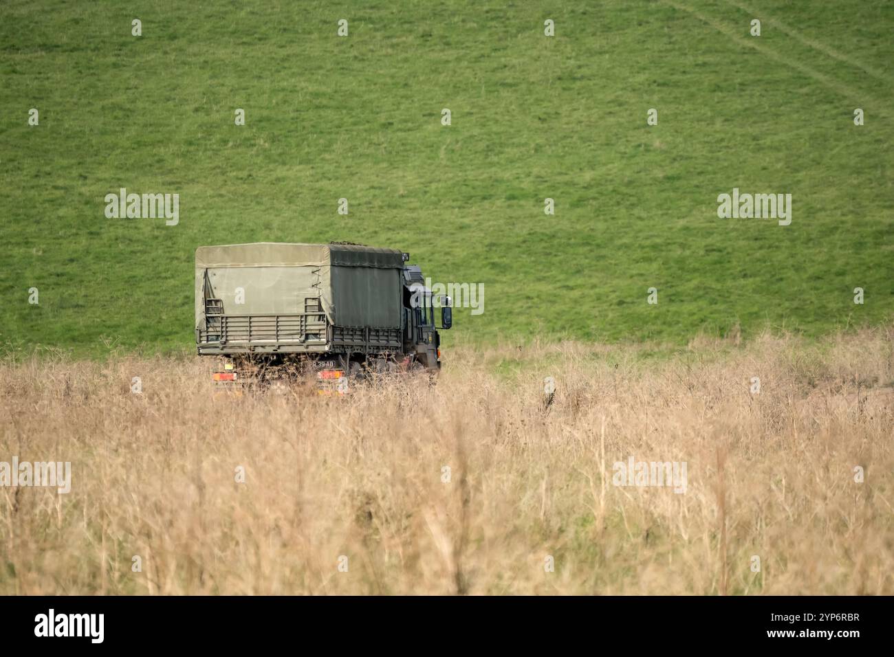 British army military utility vehicles in action Stock Photo - Alamy