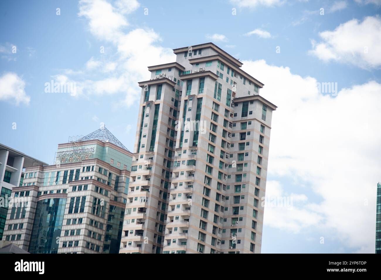 February 20 - 2023 Kuala Lumpur-The high-rise glass buildings in Kuala ...