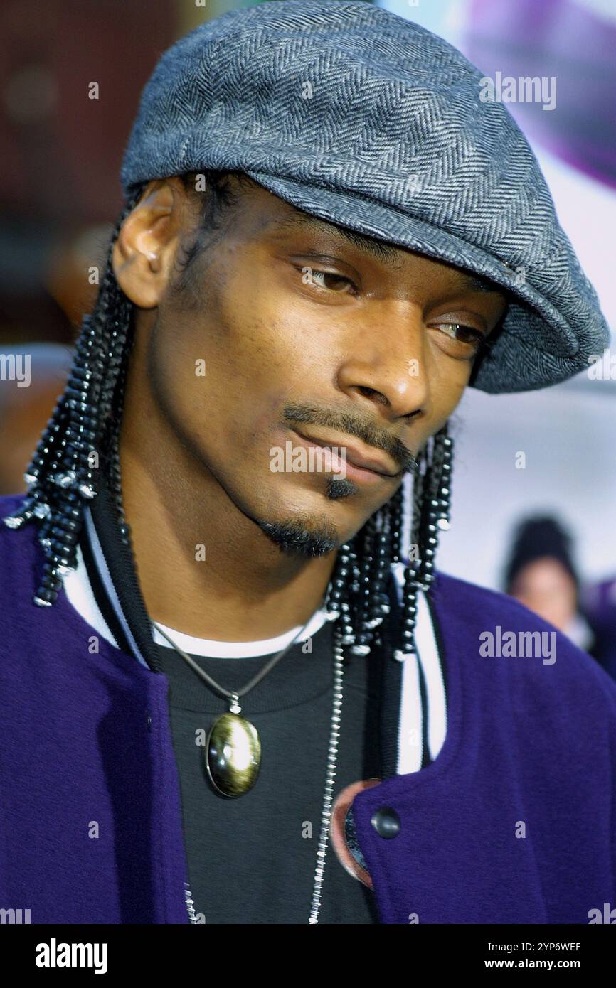 Snoop Dogg at the Los Angeles premiere of 'Soul Plane' held at the Mann ...