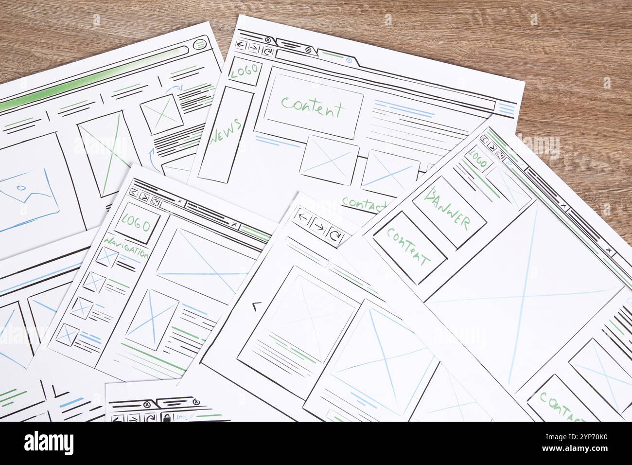 Software graphic design flat hi-res stock photography and images - Alamy