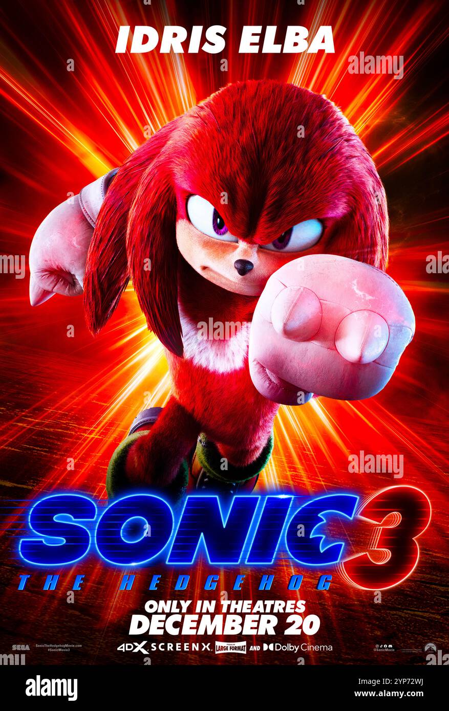 Knuckles 2024 poster hi-res stock photography and images - Alamy