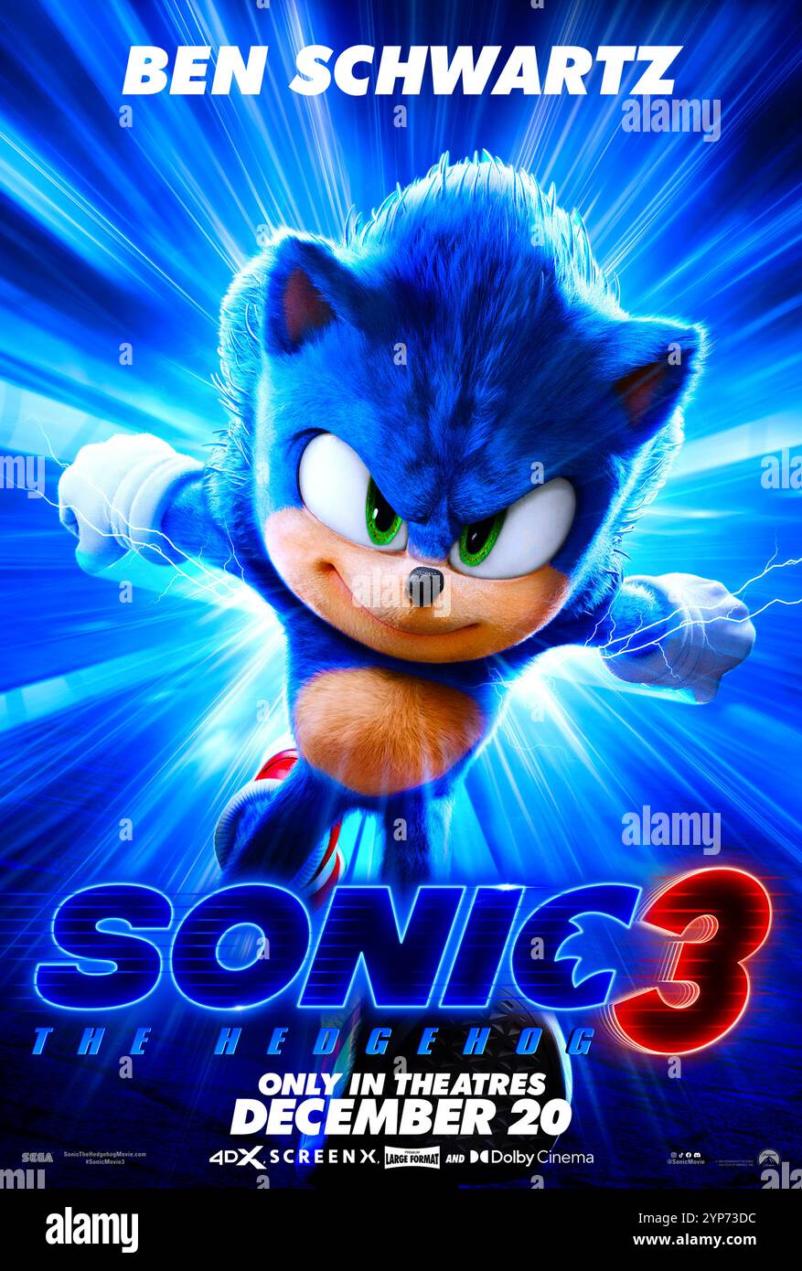 Sonic the Hedgehog 3 (2024) directed by Jeff Fowler and starring Ben ...