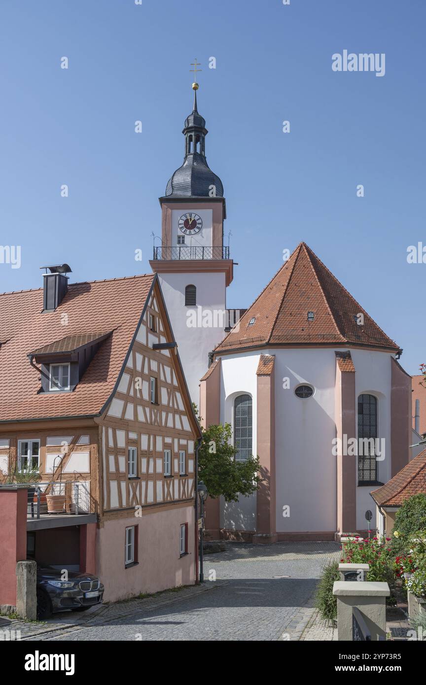 Parish church of St. John the Baptist, built in 1475 as a Gothic church ...
