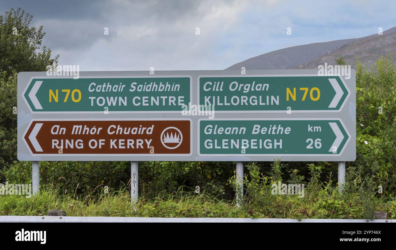 Village on ring of kerry hi-res stock photography and images - Alamy