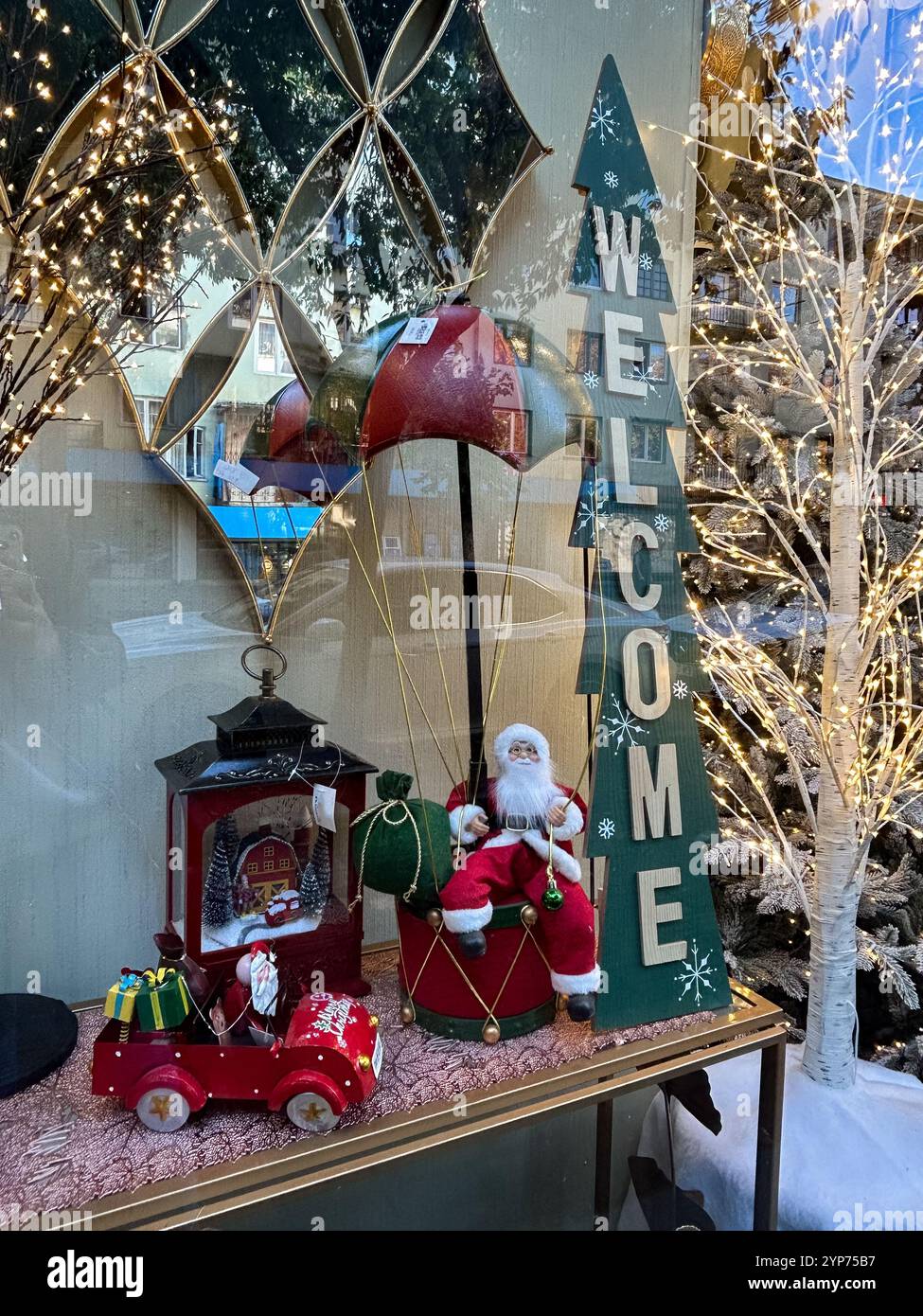 This vertically oriented photo showcases a beautifully arranged shop ...