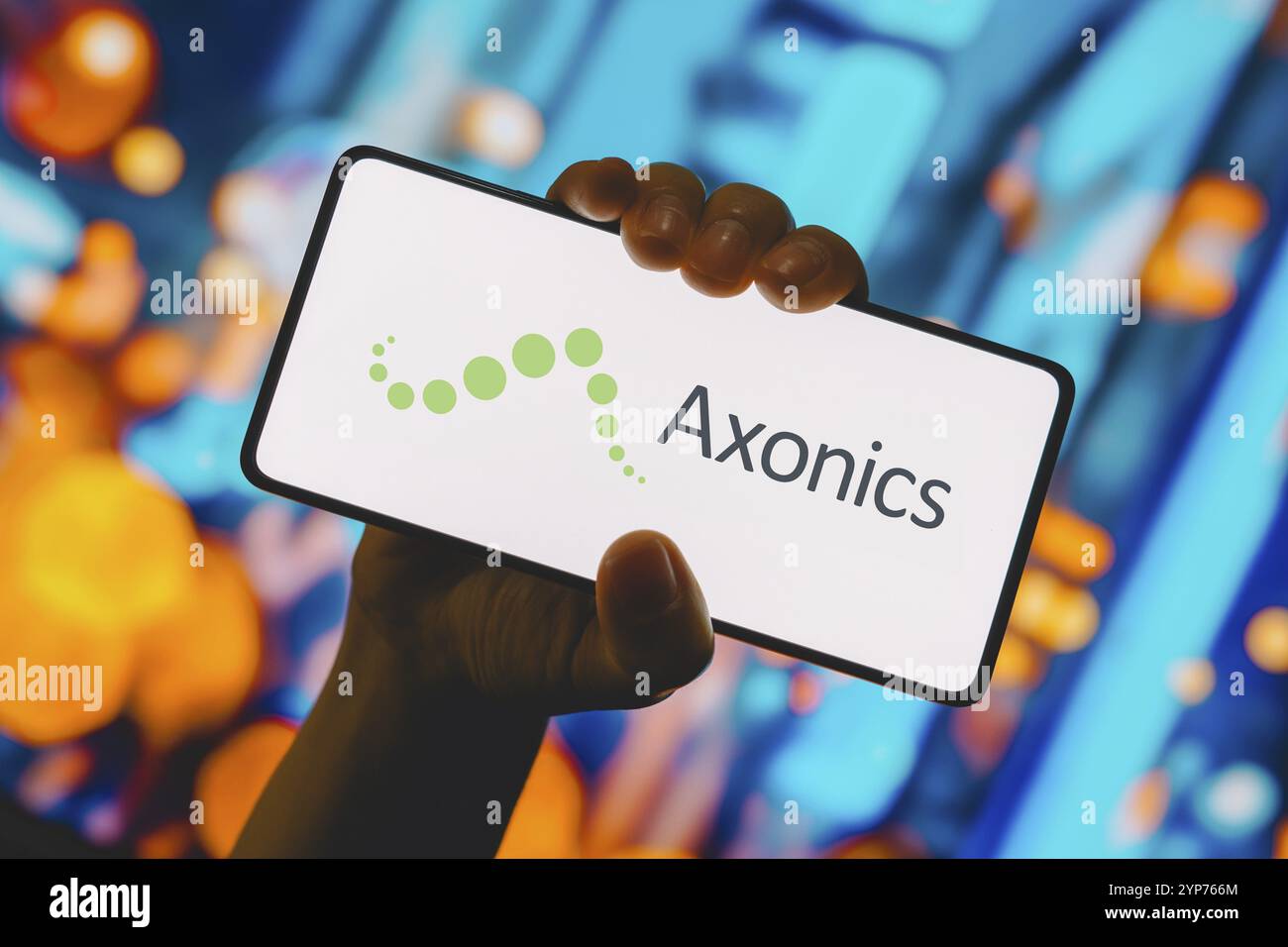 Axonics logo hi-res stock photography and images - Alamy
