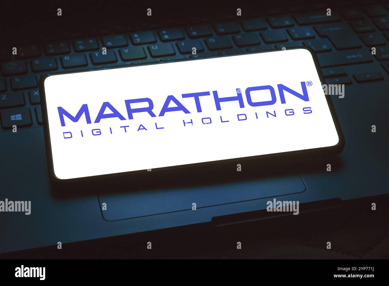 Marathon digital holdings hi-res stock photography and images - Alamy
