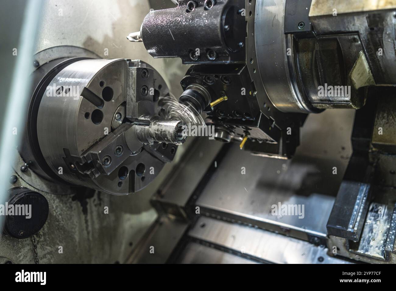 Numerical control lathe hi-res stock photography and images - Alamy