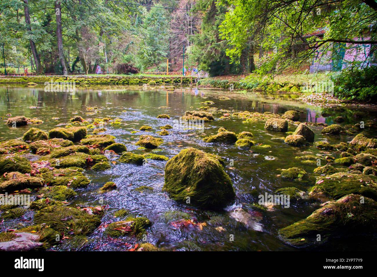 Vrelo Bosne Park in Sarajevo Stock Photo - Alamy