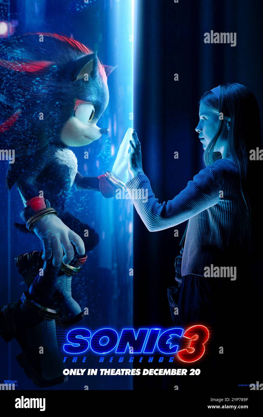 Sonic the hedgehog 3 movie hi-res stock photography and images - Alamy