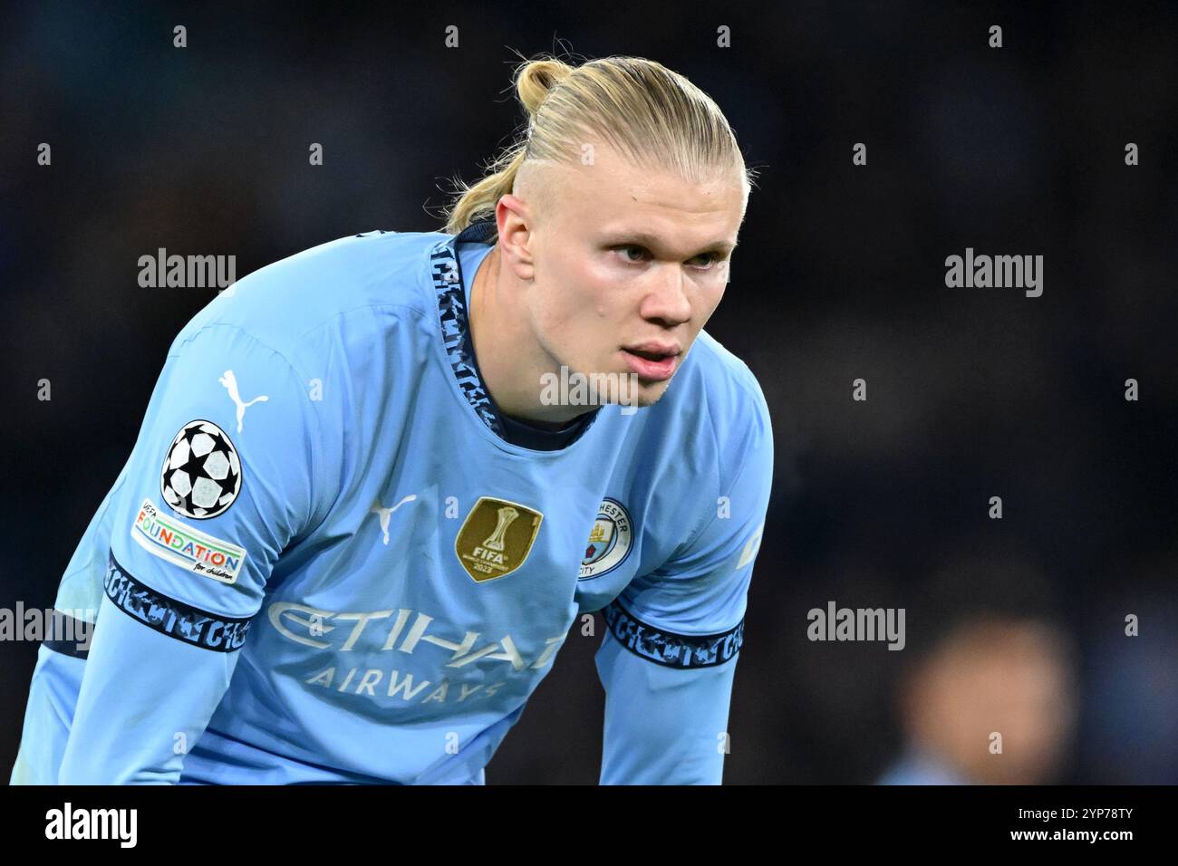 MANCHESTER - Erling Haaland of Manchester City FC during the UEFA ...