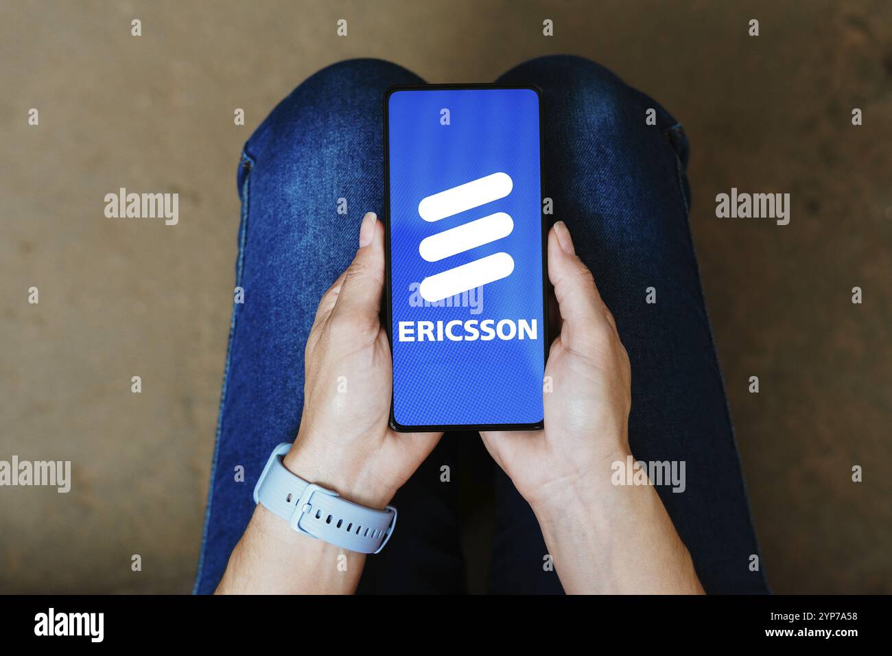 Ericsson logo hi-res stock photography and images - Alamy