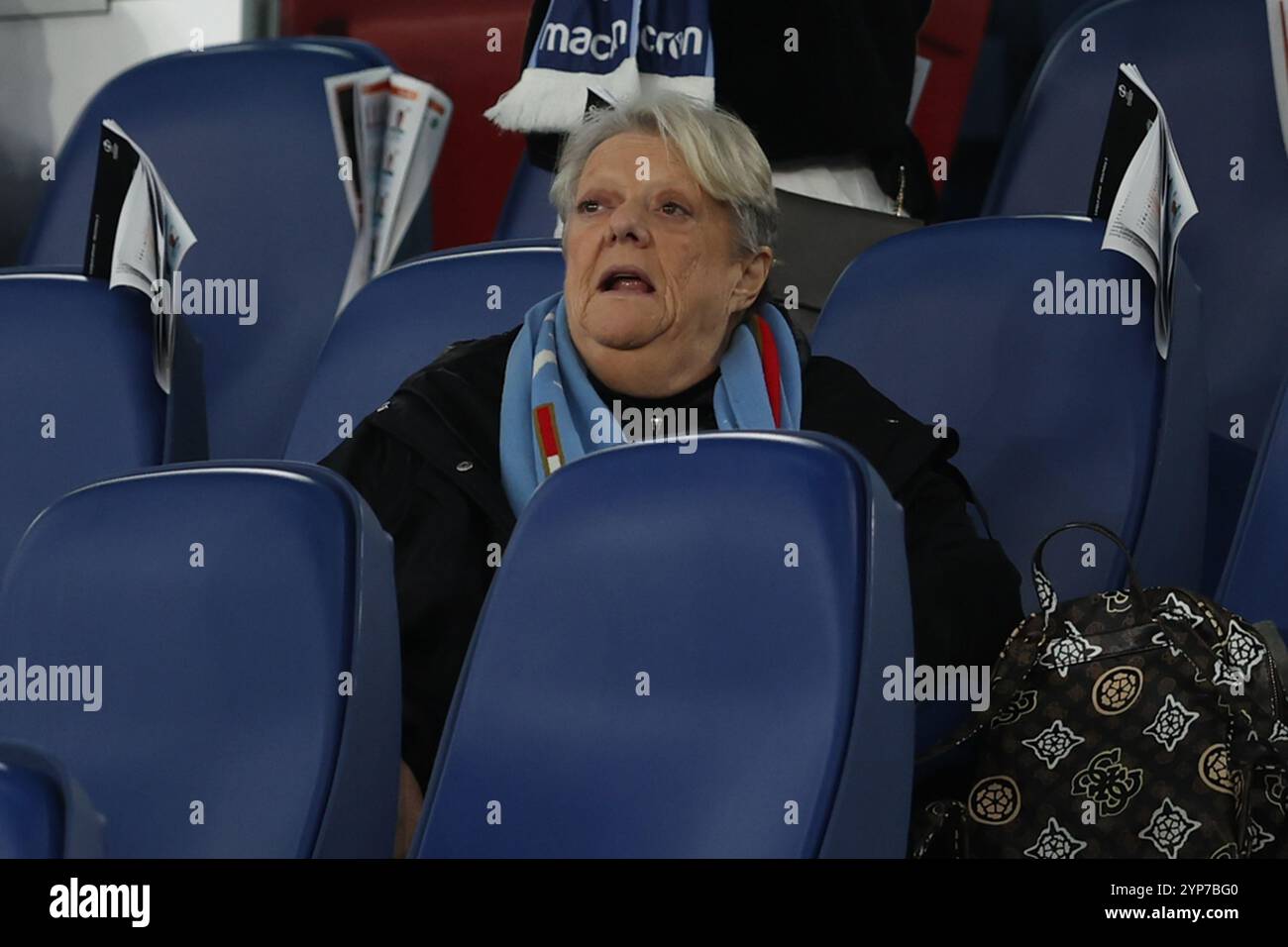 Rome, Italy 28.11.2024: Anna Paratore mother of Giorgia Meloni, Lazio ...