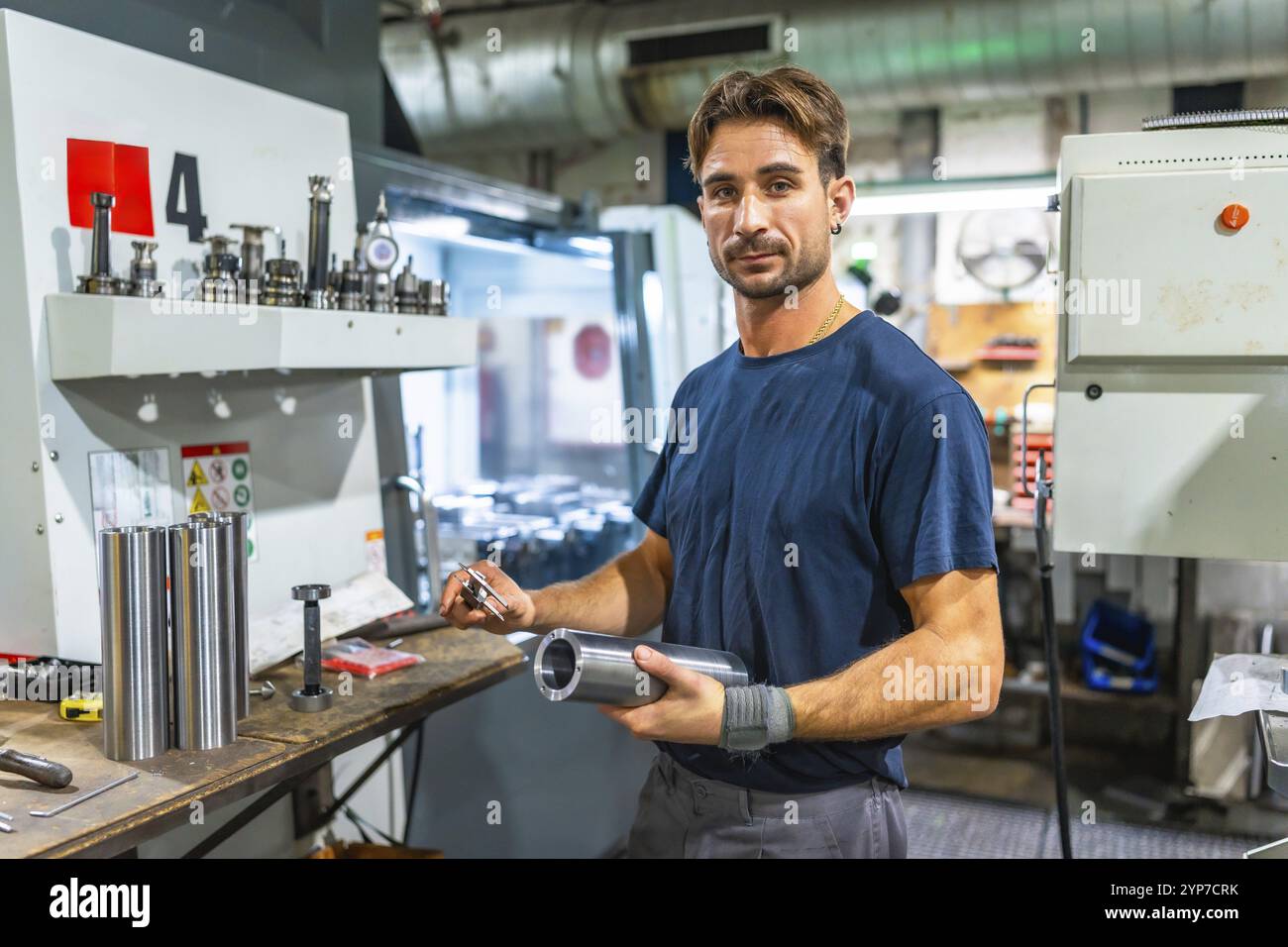 Portrait working machine in hi-res stock photography and images - Alamy