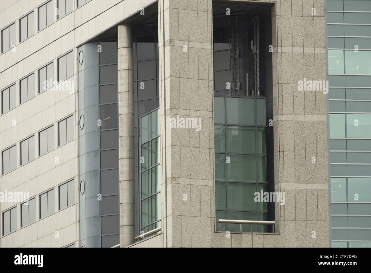 Partial view of the ultra-modern Dutch office towers Stock Photo - Alamy