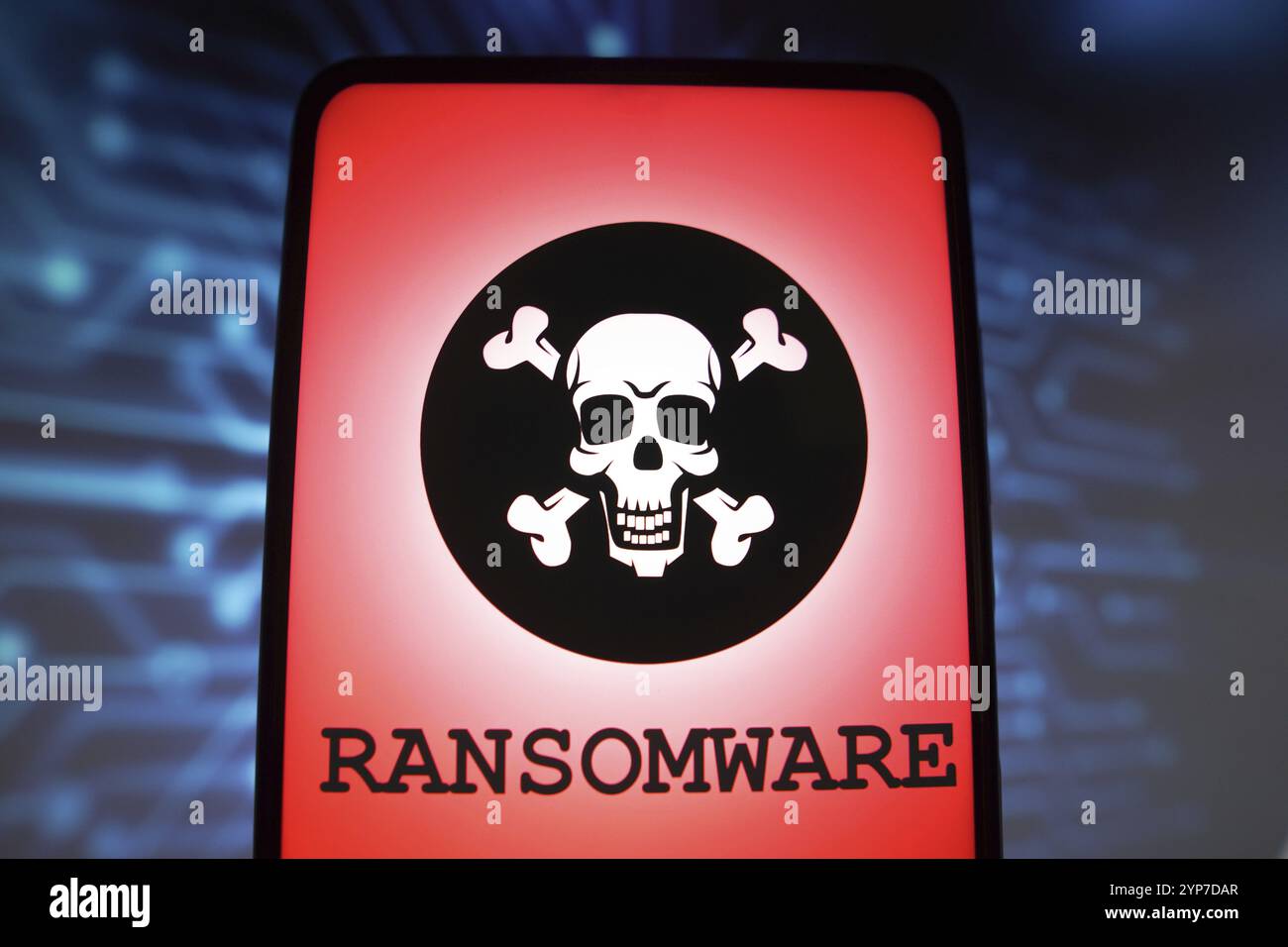 Ransomware is a type of personal data hijacking malware Stock Photo - Alamy