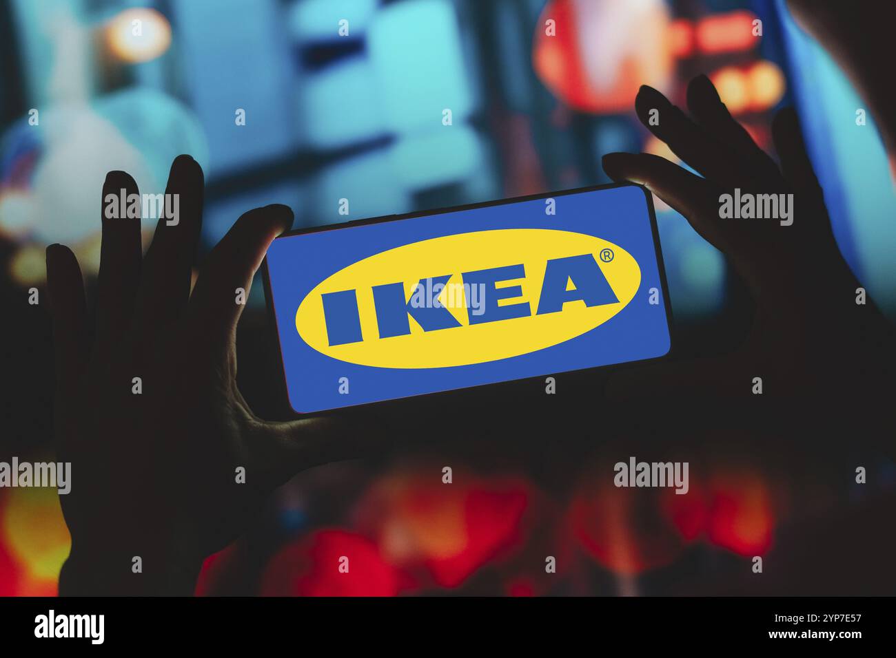 Photo of ikea logo hi-res stock photography and images - Alamy