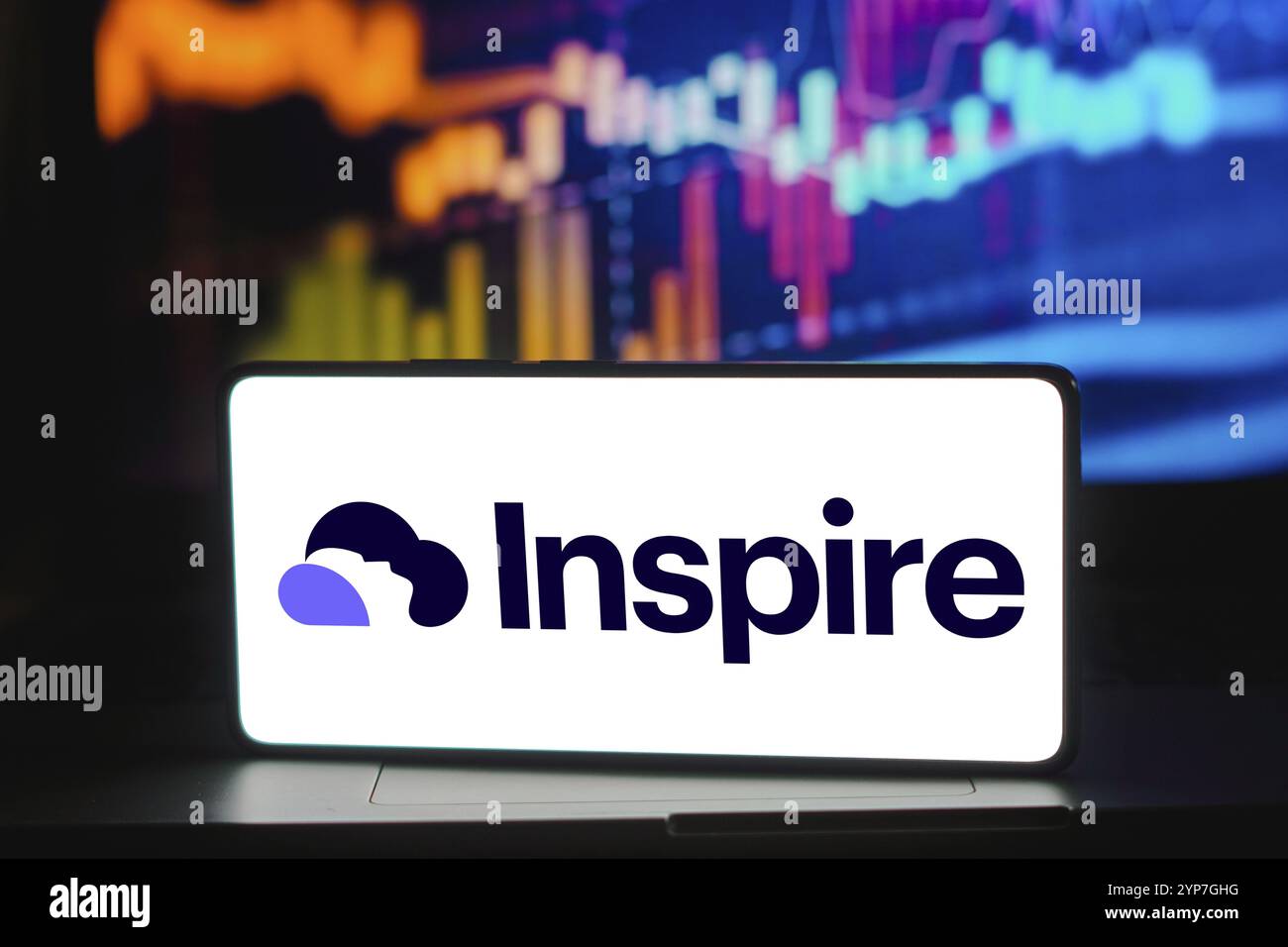 In this photo illustration, the Inspire Medical Systems logo is ...