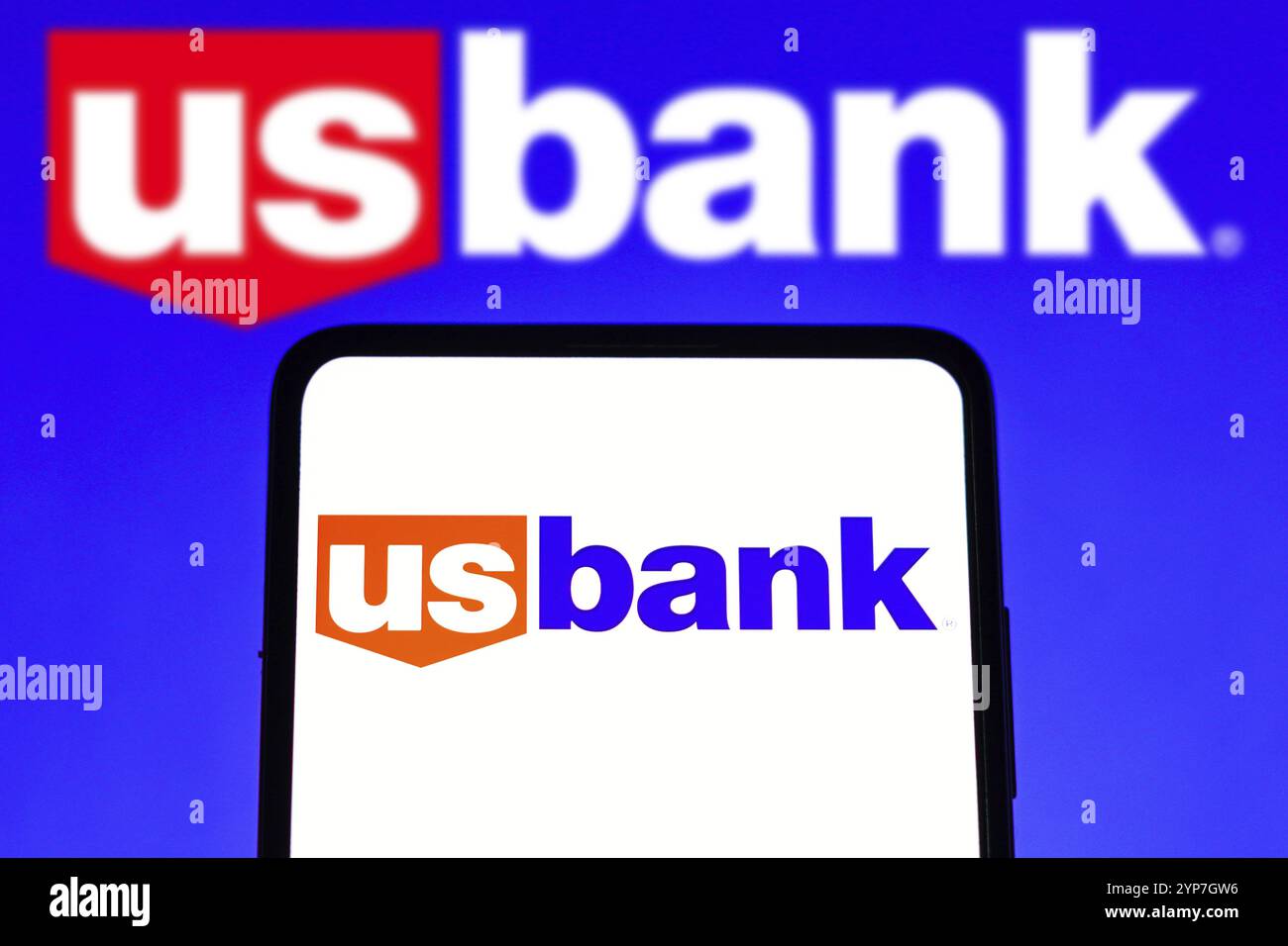 Bancorp (US Bank) logo seen displayed on a smartphone Stock Photo - Alamy