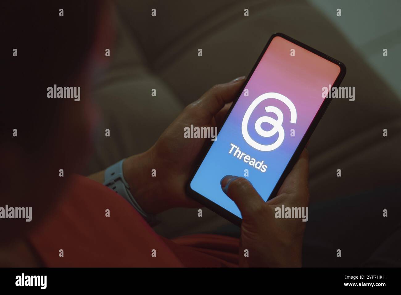 Interconnected threads hi-res stock photography and images - Alamy