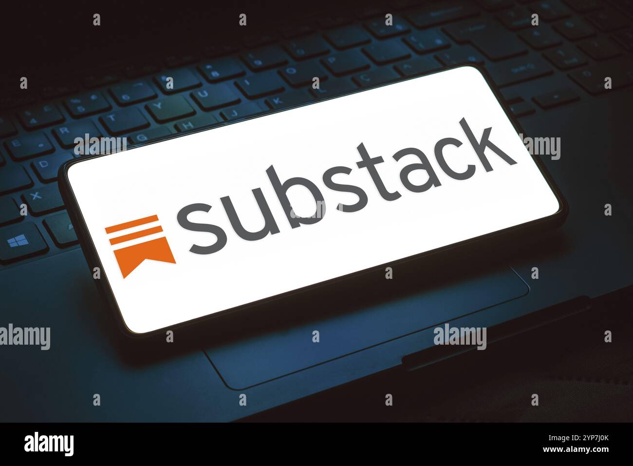Substack logo hi-res stock photography and images - Alamy