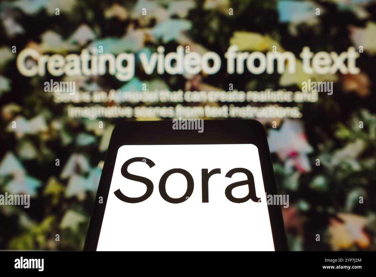 OpenAI announced Sora artificial intelligence, which transforms text into video of up to 1 ...