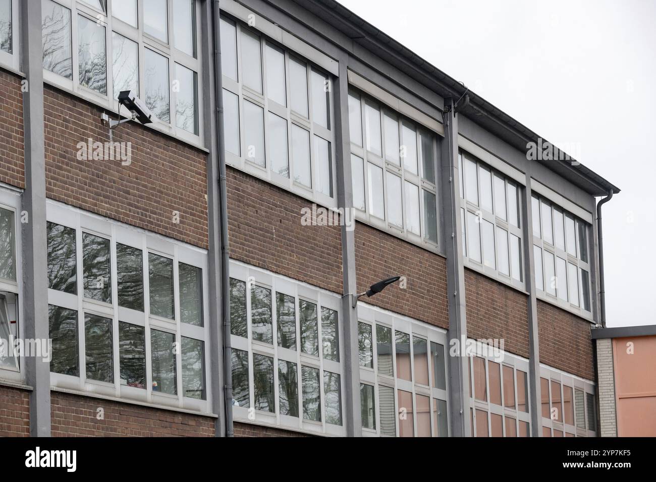 Facade of an office building from the 60s Stock Photo - Alamy