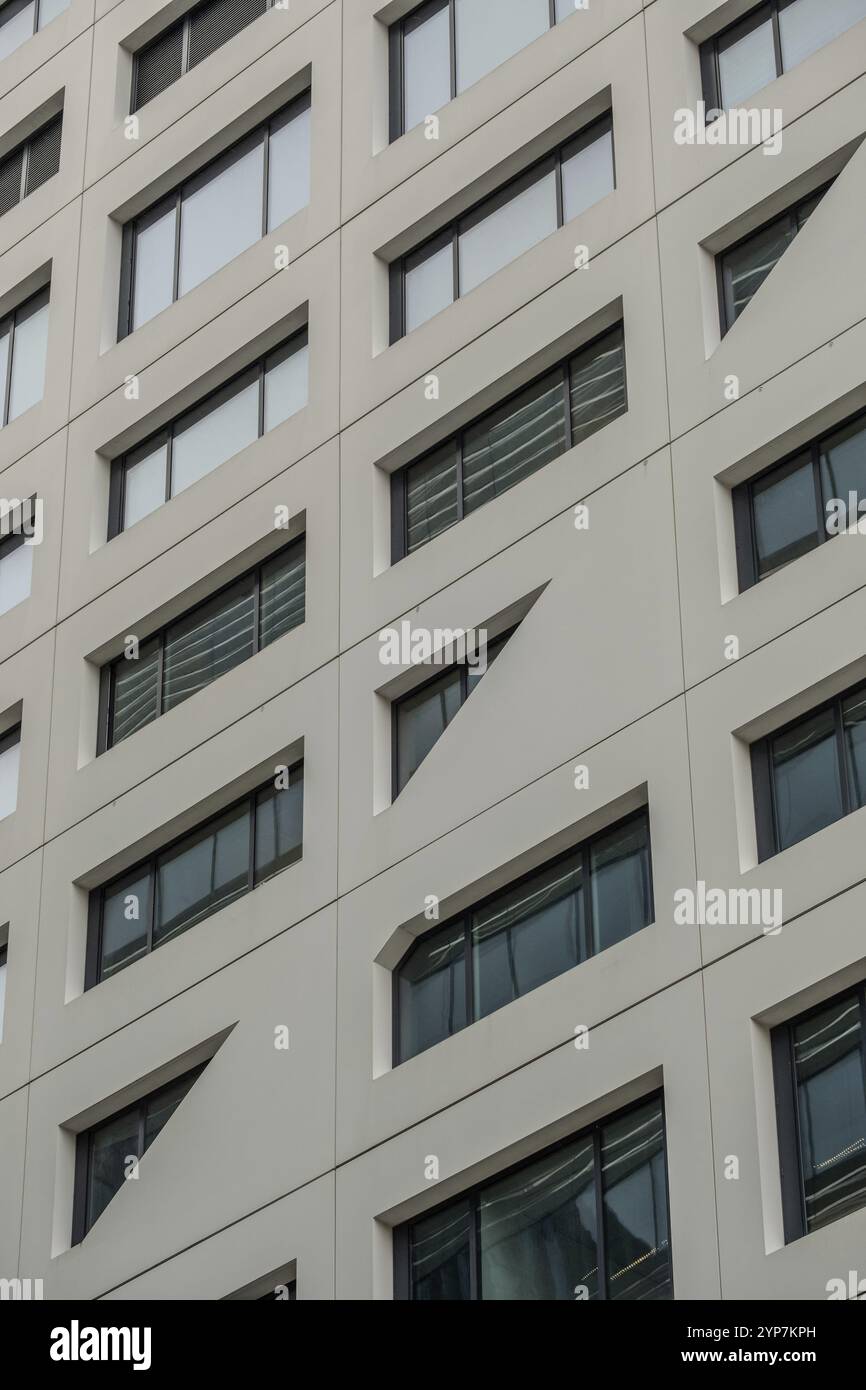 Partial view of the ultra-modern Dutch office towers Stock Photo - Alamy
