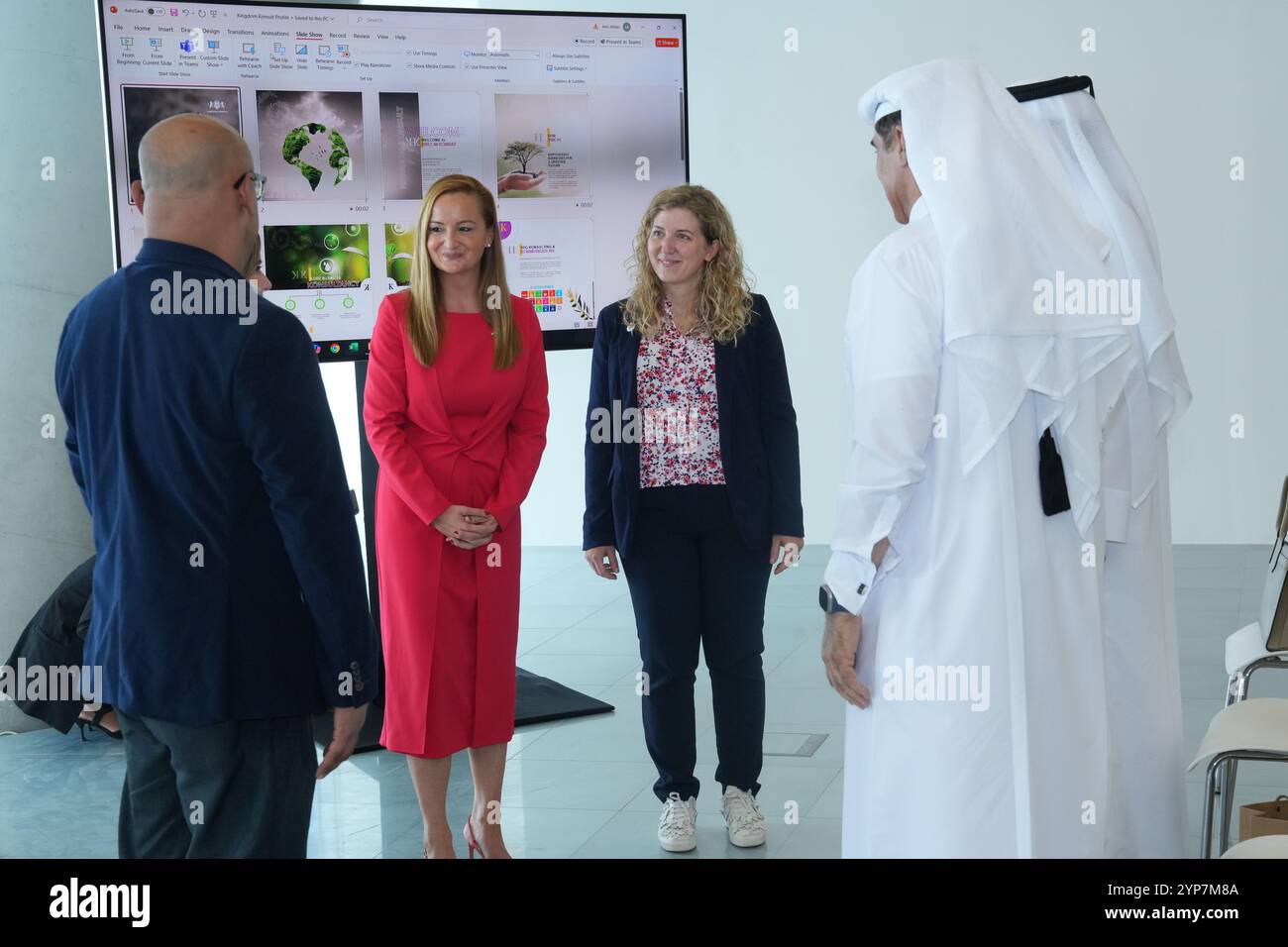 Kingdom Konsult CEO Catina Aghayan and Compocity CEO Dr. Emese Pancsa ...