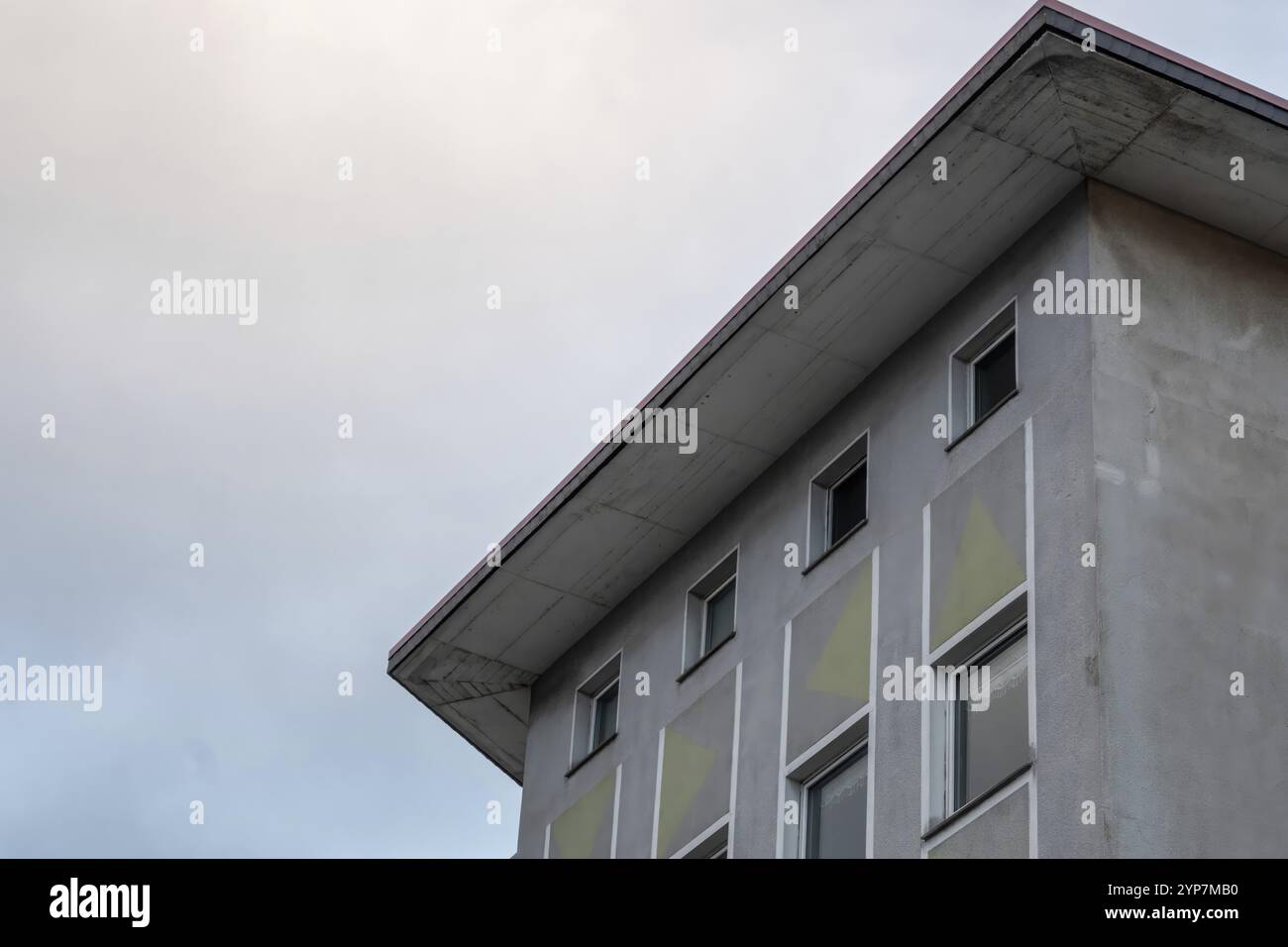 Multi-storey residential building from the 60s Stock Photo - Alamy
