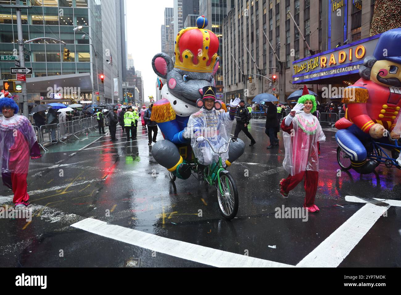 The Mouse King Trycaloon during The 98th Macy's Thanksgiving Day Parade ...