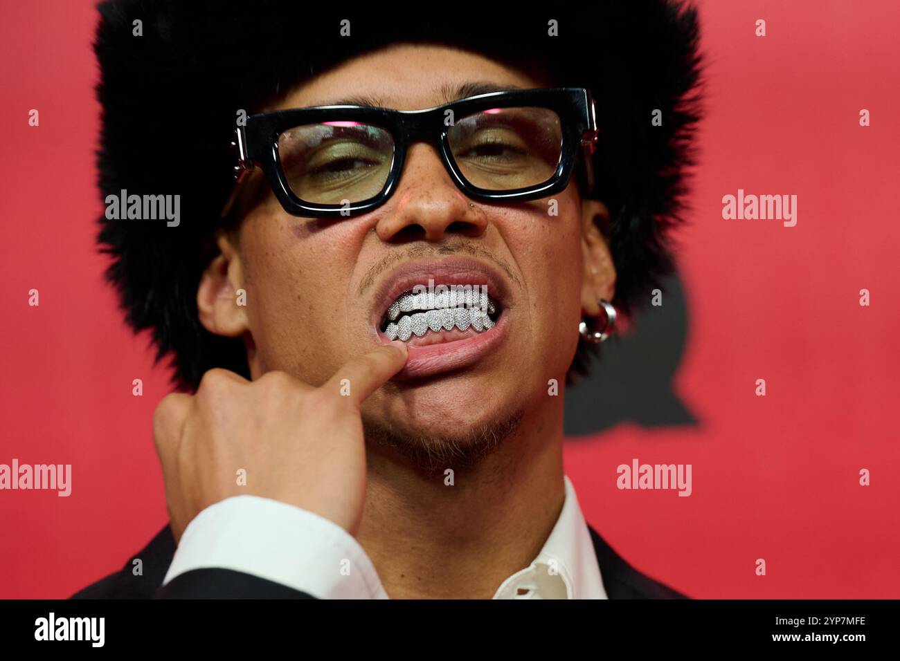 28 November 2024, Berlin: Kelvyn Colt, rapper and model, will be ...