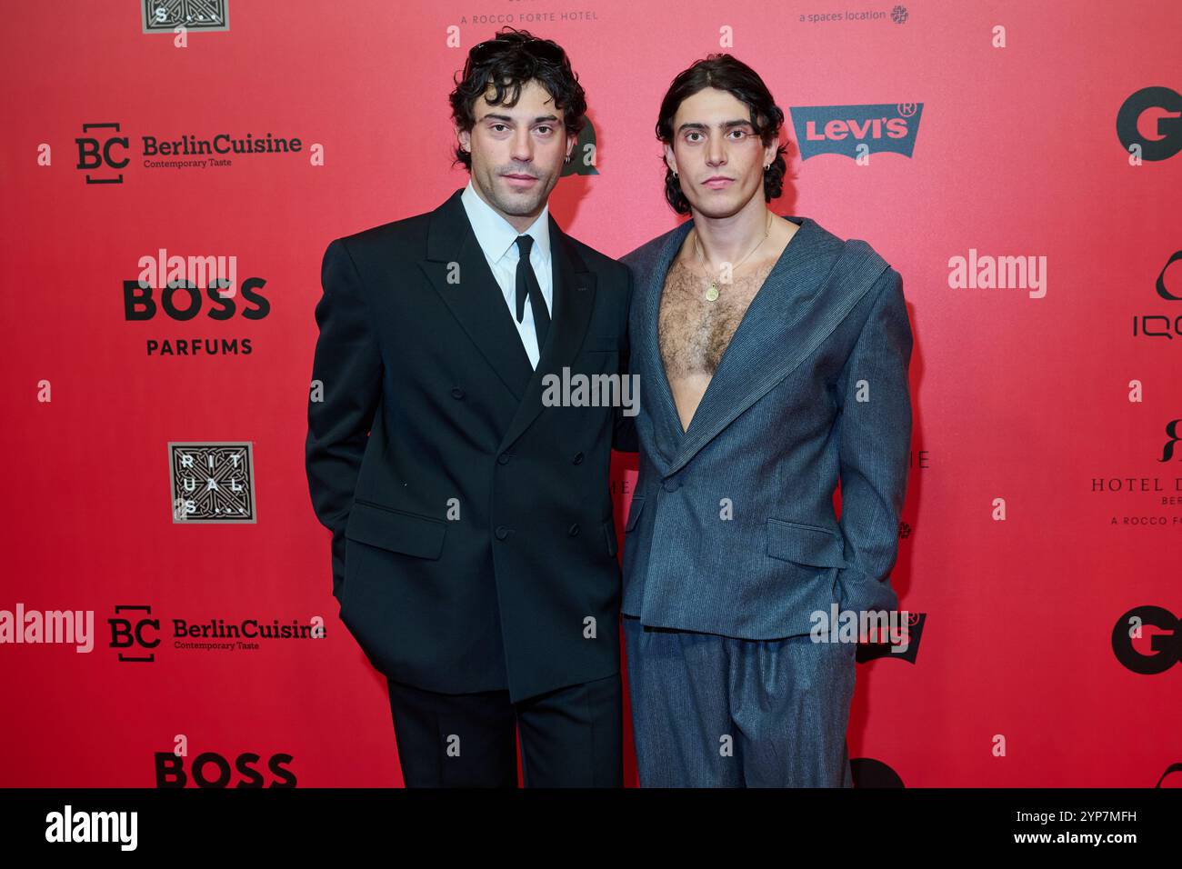 28 November 2024, Berlin: Brothers and actors Aaron Altaras and Leo ...