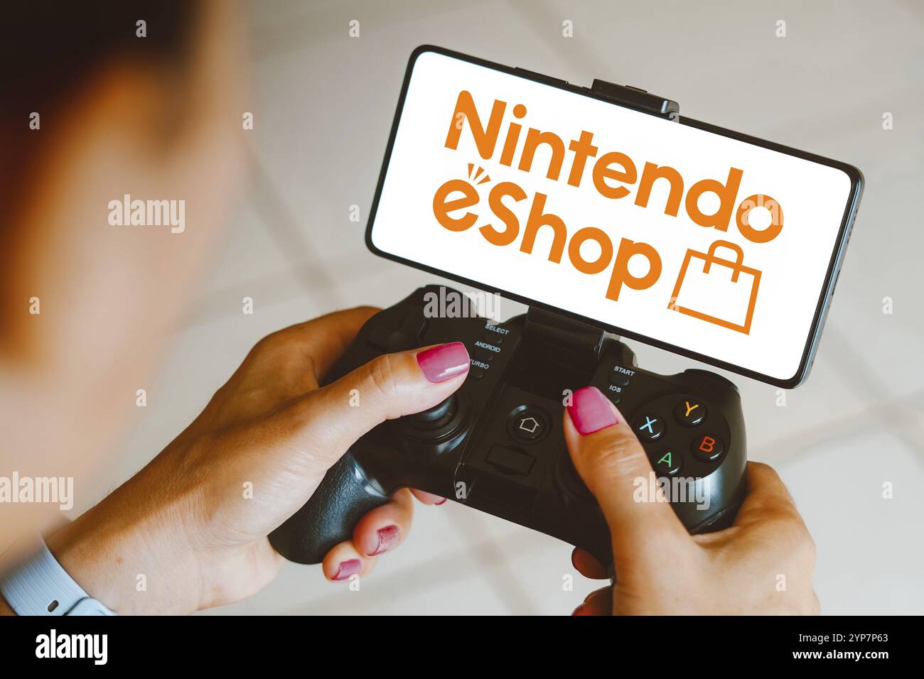 Nds gaming logo hi-res stock photography and images - Alamy