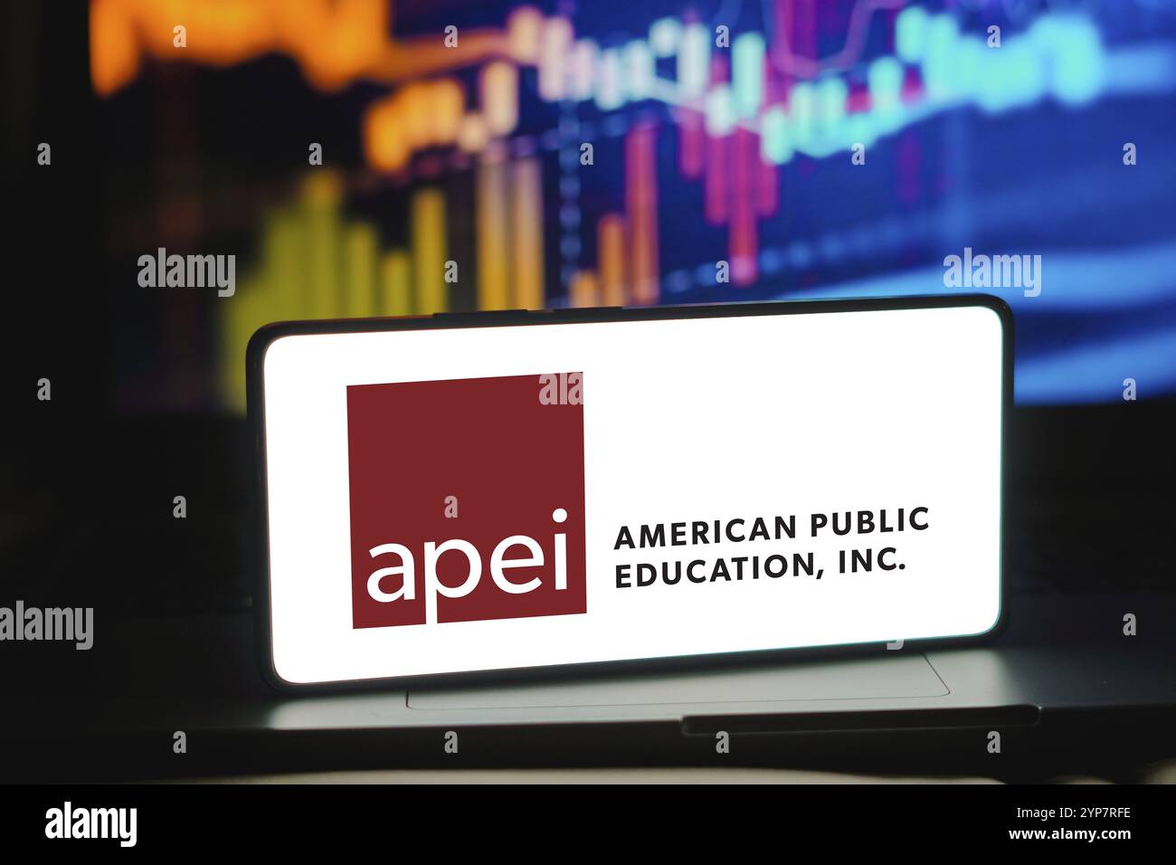 (APEI) logo is displayed on a smartphone screen Stock Photo - Alamy