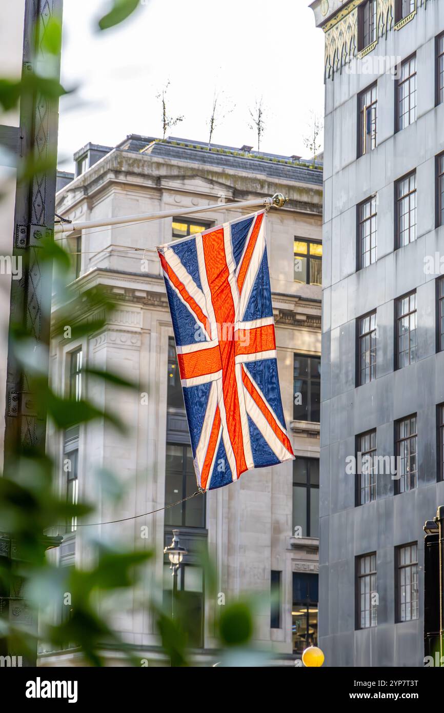 London, UK- September 19, 2024: British Symbolism: Vibrant Union Jack ...