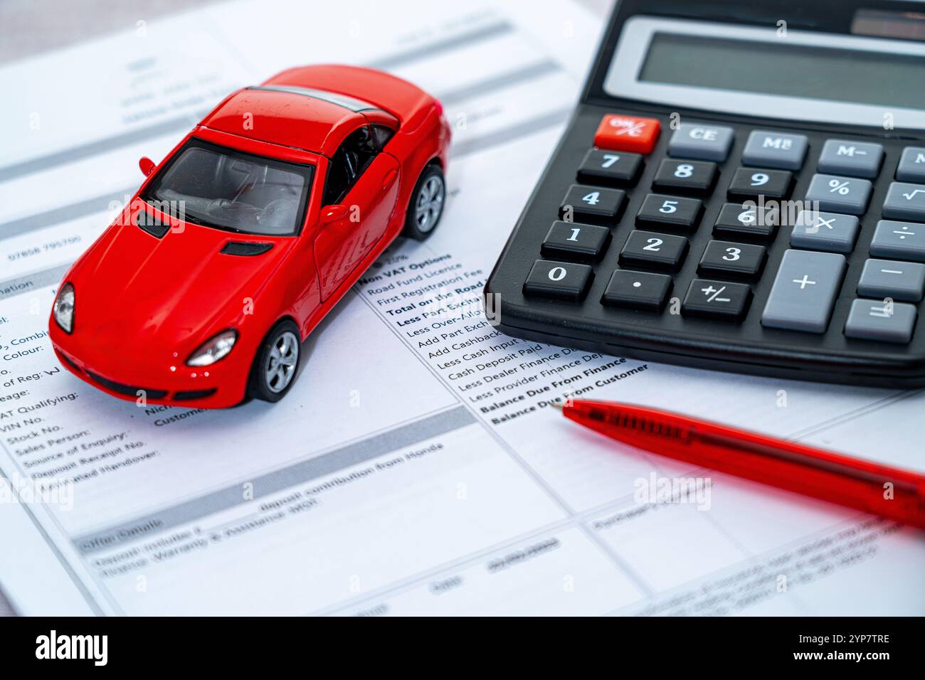 Car insurance application form hi-res stock photography and images - Alamy