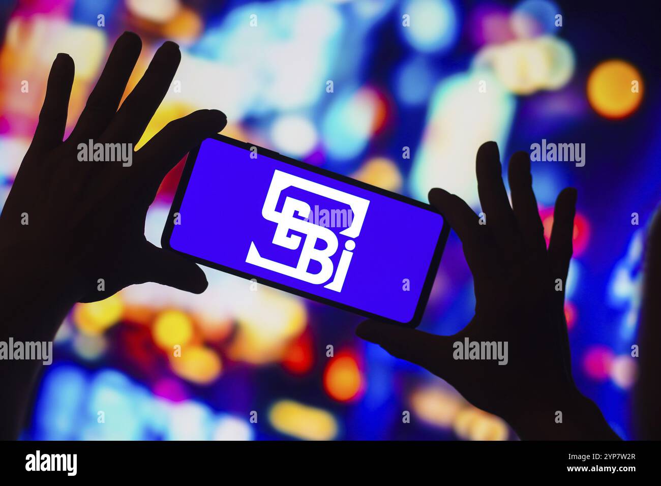 In this photo illustration, the Securities and Exchange Board of India ...