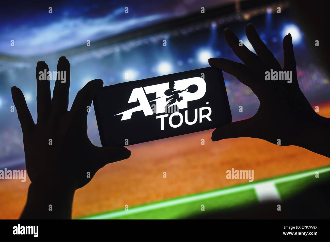 Atp World Tour Logo Atp Tour Logo Hi Res Stock Photography And Images