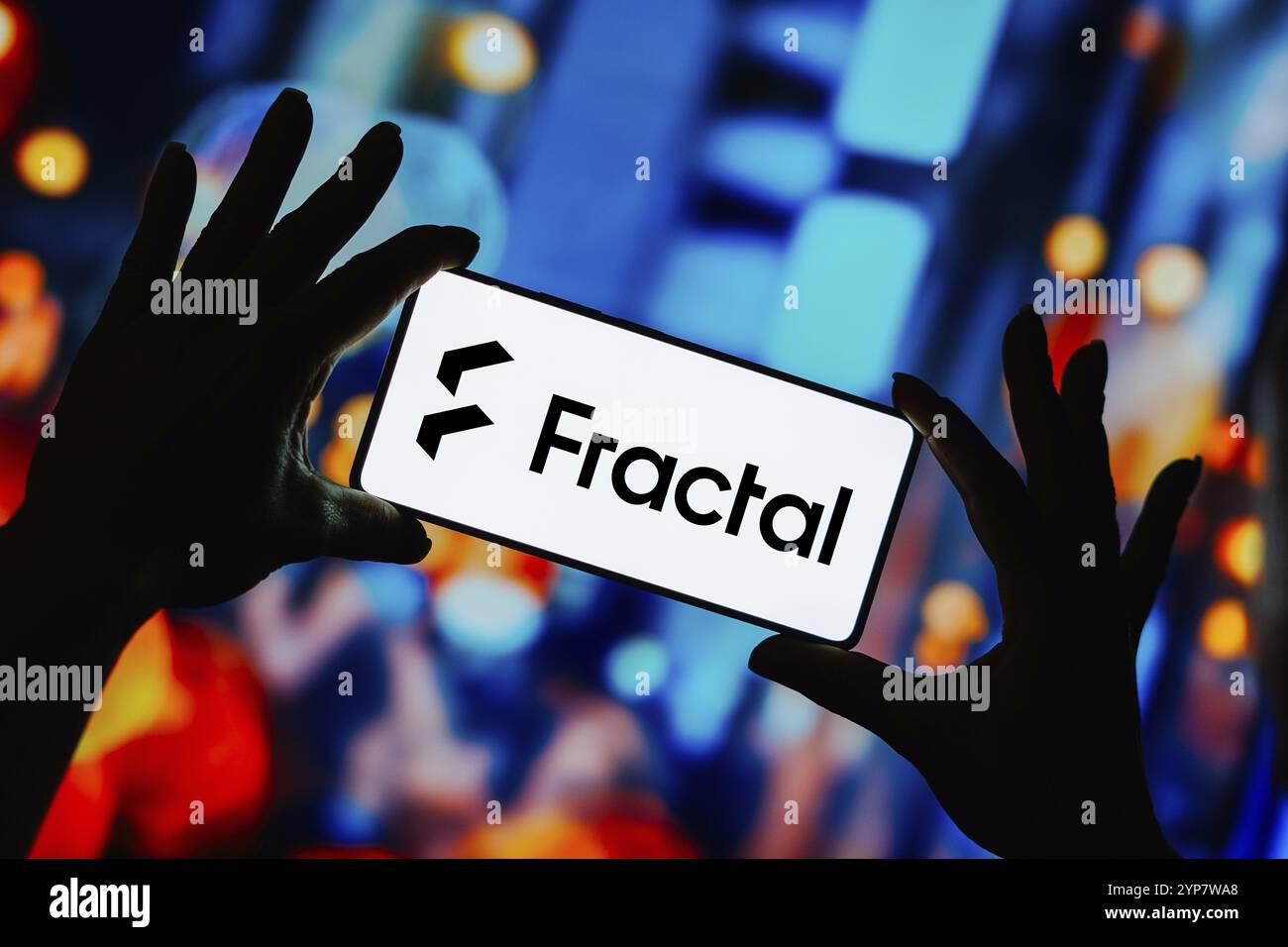 Fractal depiction logo hi-res stock photography and images - Alamy