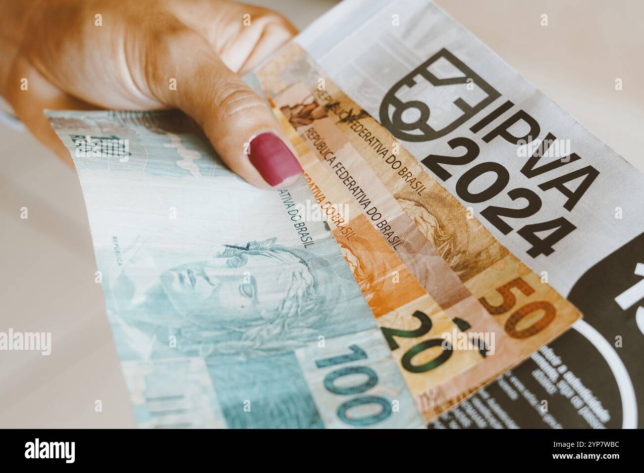 It is a Brazilian tax that applies to vehicle ownership Stock Photo - Alamy