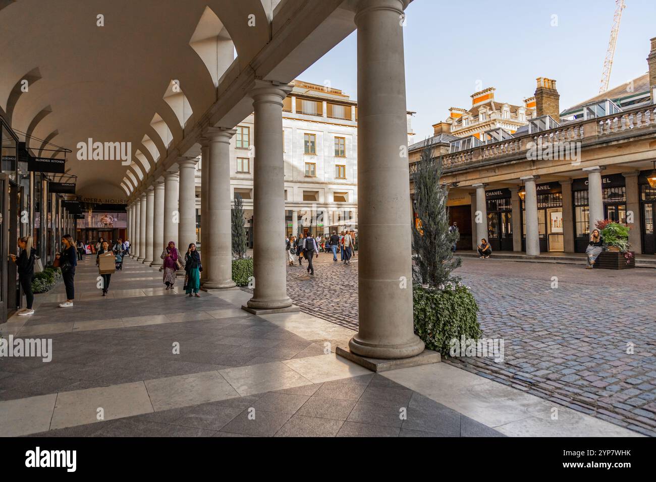 London, UK- September 19, 2024: Royal Opera House Arcade with ...
