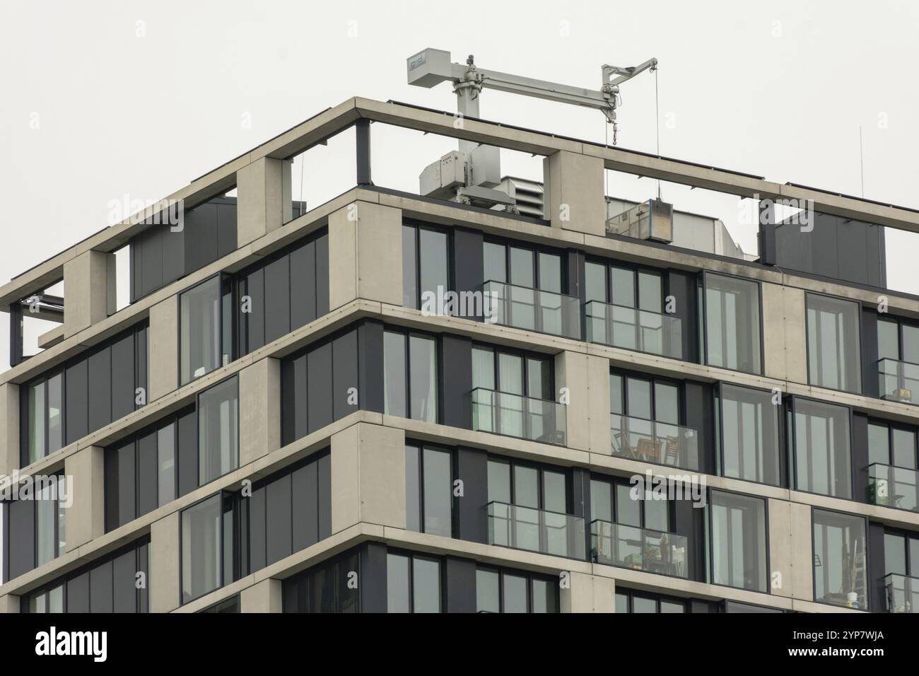 Modern high-rise concrete buildings, apartments Stock Photo - Alamy
